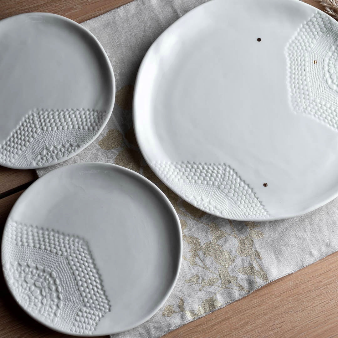Bosa Plates, several sizes - Boya Porcelain